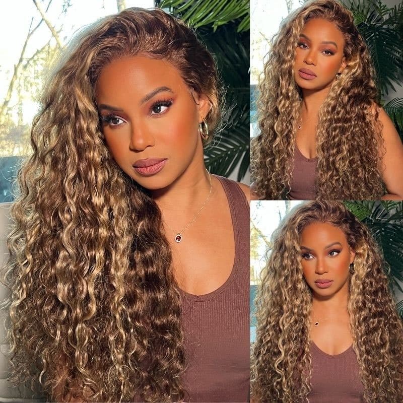 Water Wave Wig Water Wave Lace Front Wig Water Wave Wigs Styles Remy Forte